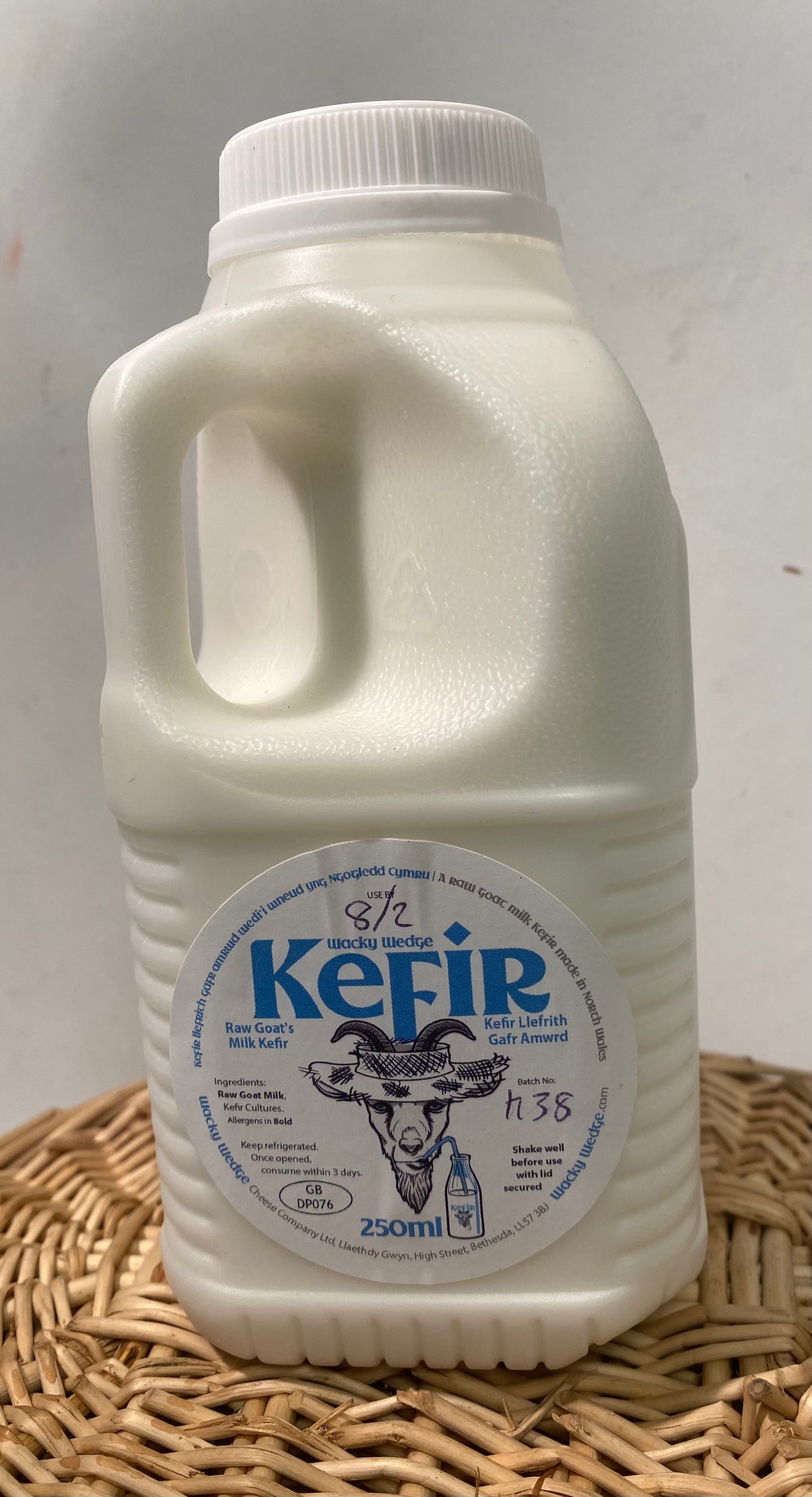 Raw Goat's Milk Kefir - 500ml — The Real Food Company