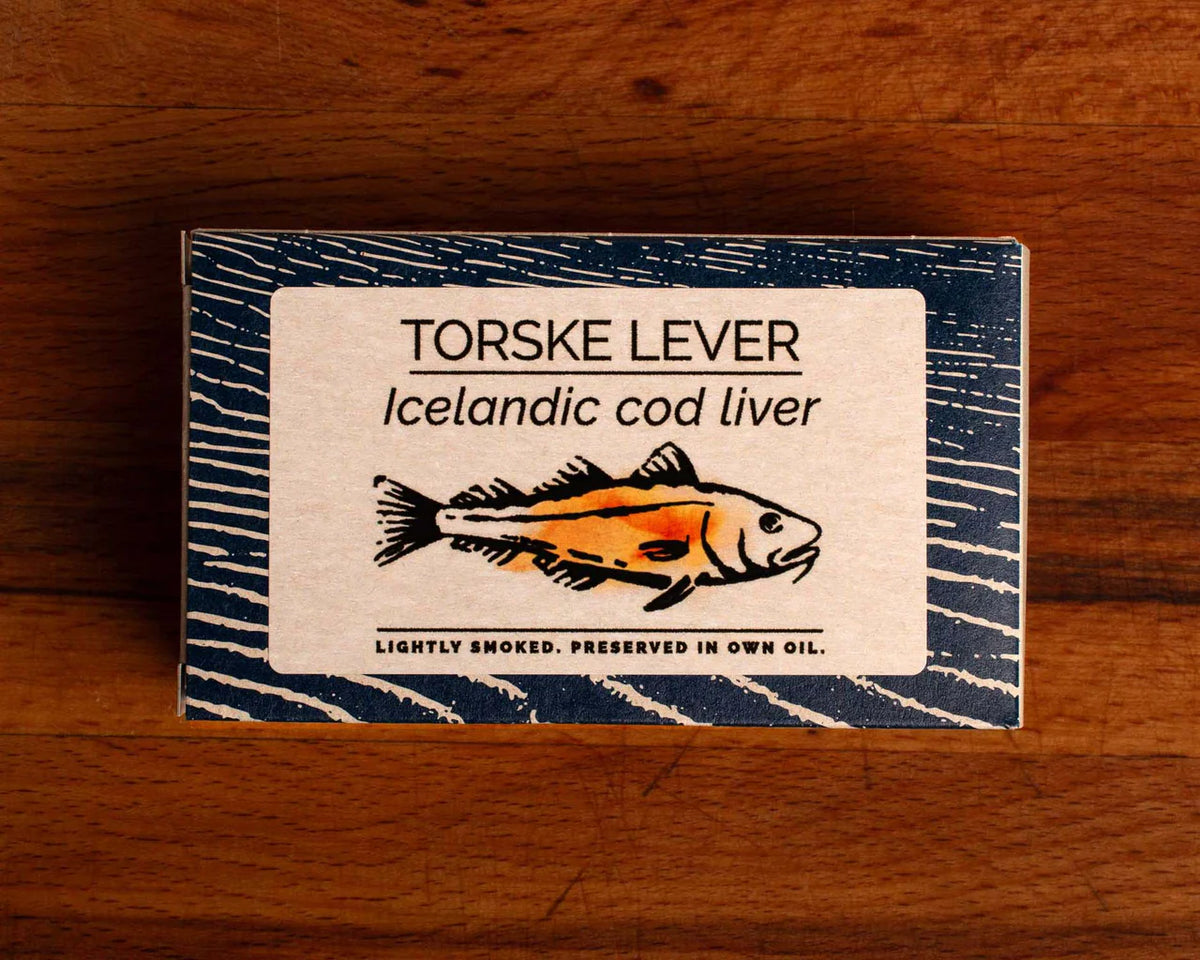 Icelandic Cod Liver 120g — The Real Food Company